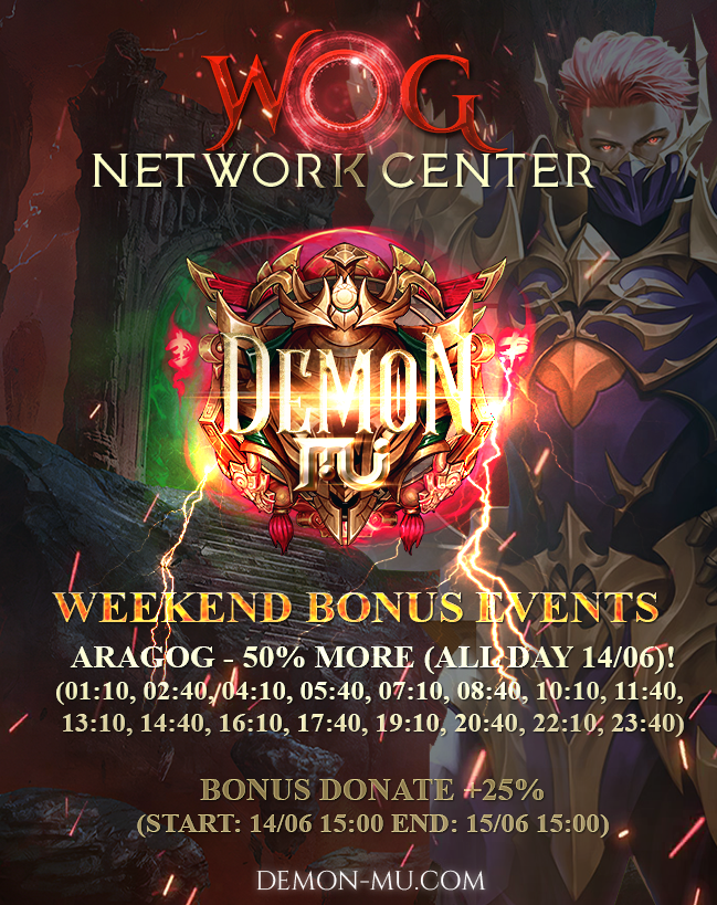 Wog Network Center | DEMON-MU |s3/s6/s19| GRAND OPENING: 25/07/2025 6PM | Page 11 | RaGEZONE ...